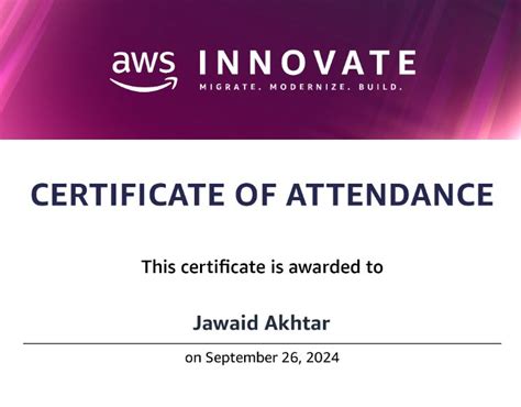 Jawaid Akhtar On Linkedin Awsinnovate Cloudcomputing Aws Devops Cloudmigration Modernization