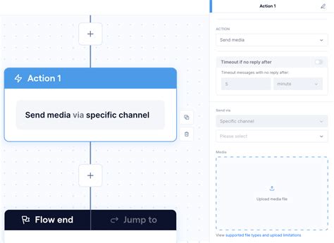 Configuring Messaging Action Nodes Sleekflow