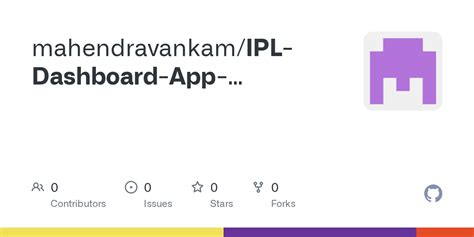Github Mahendravankamipl Dashboard App Assignment 4