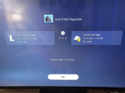 help gow ragnarok saved file not showing up in game r playstation