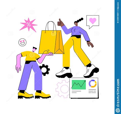 Customer Relationship Management Abstract Concept Vector Illustration Stock Vector