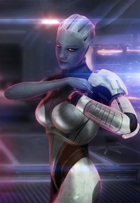 Liara By Brinx Ii On Deviantart Mass Effect Art Mass Effect Romance Mass Effect