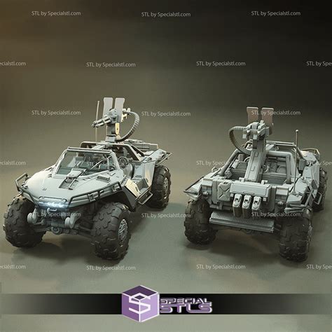Dessin De Halo Warthog Halo Warthog 3d Printed Model Showcase
