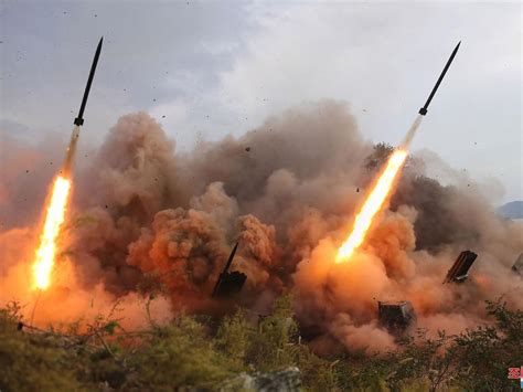 North Korea Missile Tests Simulate Nuclear Attack On South Korea The