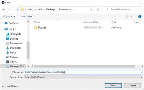 Lesson 7 Save Project Plan Project Plan 365 Lesson 7 Save Project Plan Project Plan 365