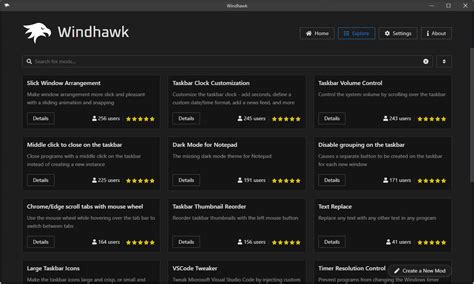 Windhawk Is A Mod Based Universal Customization Solution For Windows Software News Nsane Forums