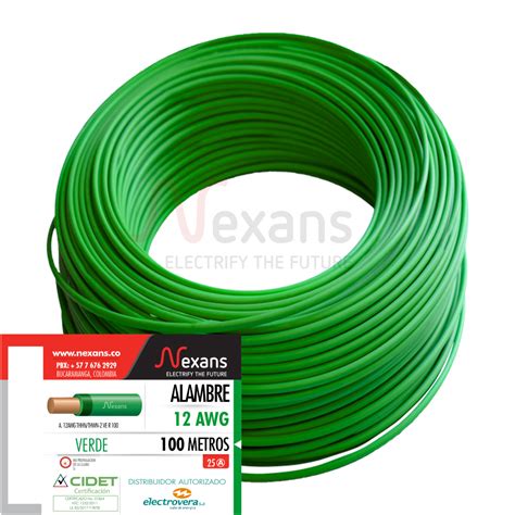Cable Thw Calibre 12 Awg Rollo De 100 Mts Candv Energia 45 Off