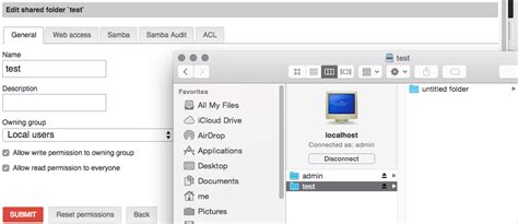 Cannot Use Shared Folder Support Nethserver Community