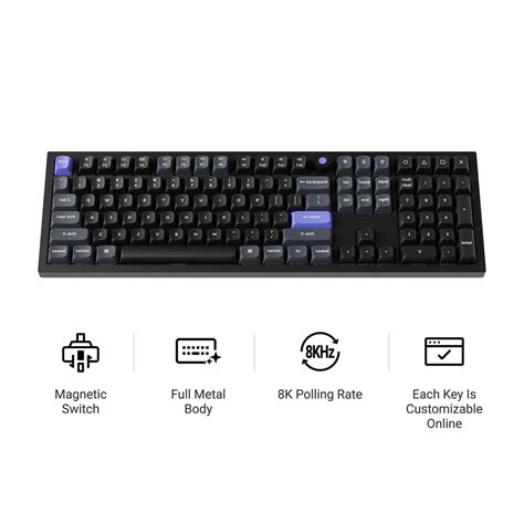 Keychron Q6 He 8k Tmr 8k Wired Magnetic Switch Keyboard Keychron Thailand