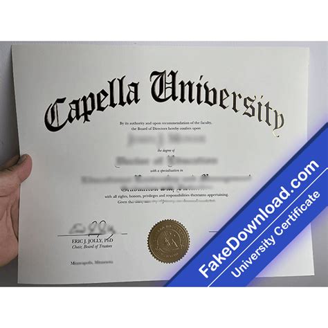 Capella University Template Psd Psd Fake Download