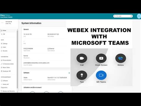 Solved Add MS Teams On My Webex Room Kit Pro Cisco Community
