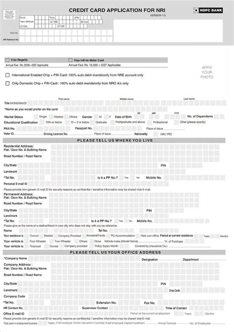 HDFC Bank DD MC And RTGS NEFT Application Form In PDF Download