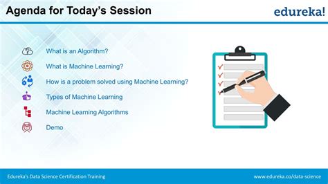 Ppt Machine Learning Algorithms Machine Learning Tutorial Data Science Tutorial Edureka