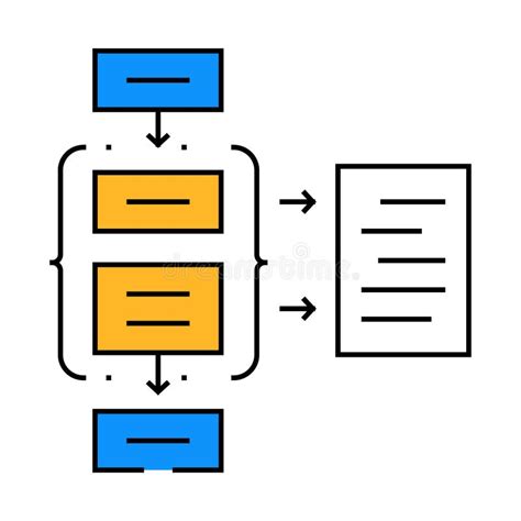 Assessment Framework Risk Icon Color Illustration Stock Vector Illustration Of Account