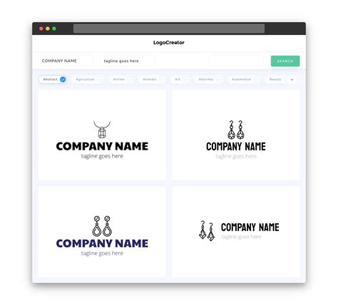 Earring Logo Design Create Your Own Earring Logos