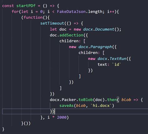 Updated How To Create Multiple Documents With Docxjs With Json Data In