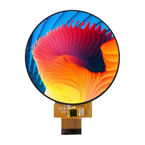 Inch Round Display IPS X SPI RGB LCD Module With Capacitive Touch For Smart Watch