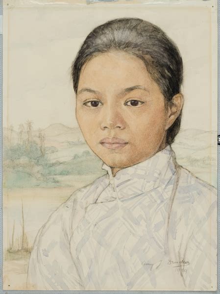A Chinese Malayan Woman Amy Julia Drucker As Art Print Or Hand