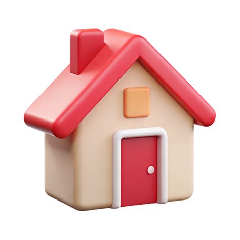 Intense Radiant A Simple House Icon Crisp Edges Flat Color Minimal Design With Scalable