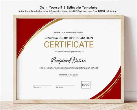 Certificate Of Commendation Template