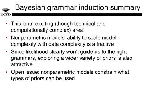 Ppt Statistical Nlp Lecture 18 Bayesian Grammar Induction And Machine Translation Powerpoint