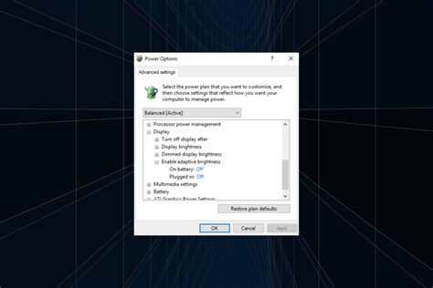 Ways To Prevent Automatic Dimming Of The Laptop Screen