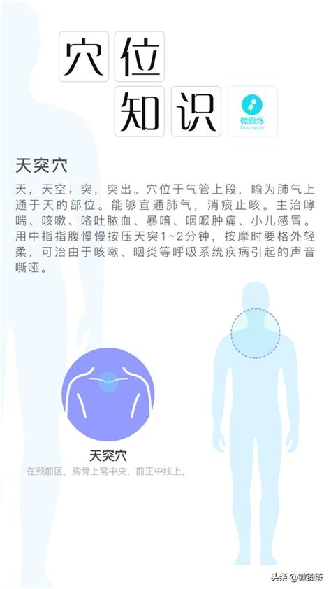 治療慢性咽炎天突穴 每日頭條