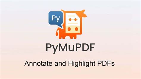 Annotate And Highlight Pdfs With Pymupdf