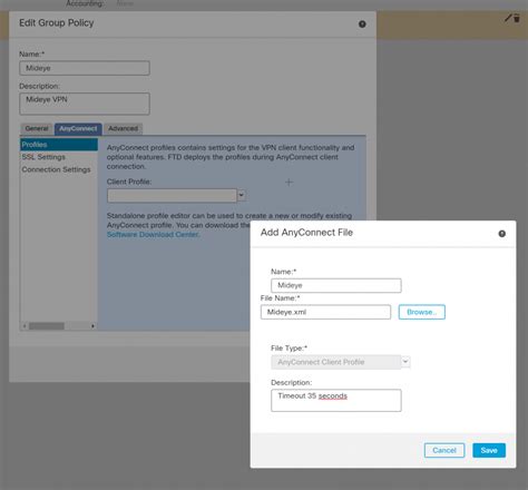Cisco Anyconnect Fmc Docs