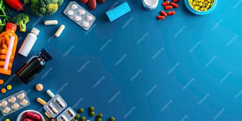 Premium Photo Wide Array Of Nutritional Supplements And Fitness