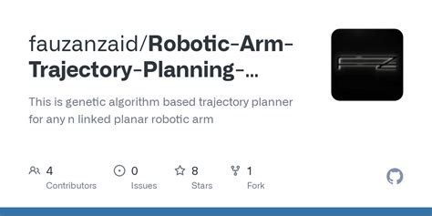 Github Fauzanzaidrobotic Arm Trajectory Planning Using Genetic