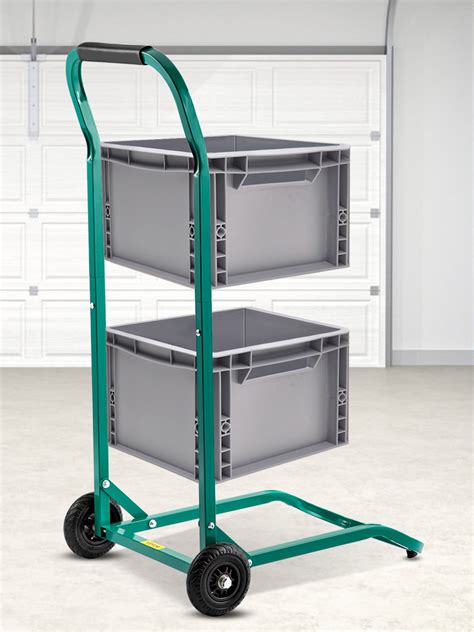 Vevor Heavy Duty Steel Recycling Cart 22 8 X 15 7 In Moving Bin Cart W