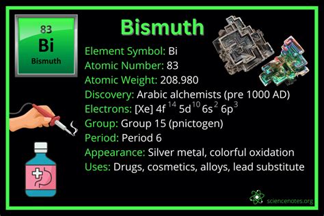 Bismuth Facts Bi Or Atomic Number 83