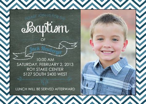 Baptism Invitations Lds Wording Lds Baptism Announcement Invitation