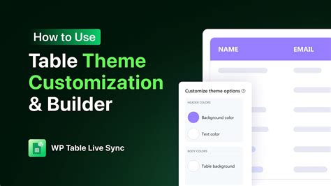 How To Customize Data Tables In Wordpress With Flextable Theme Customization Youtube