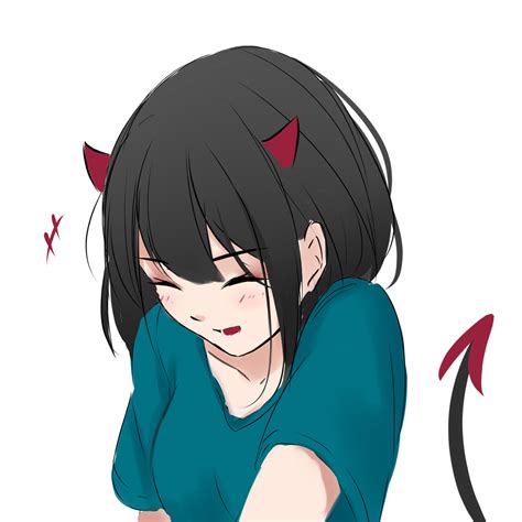 Safebooru 1girl Bangs Black Hair Blush Breasts Closed Eyes Collarbone
