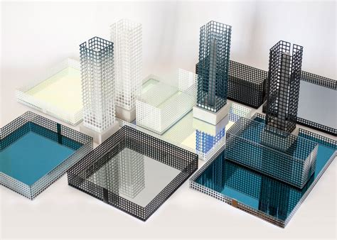 David Derksen S Table Architecture Resembles Abstract Cityscape