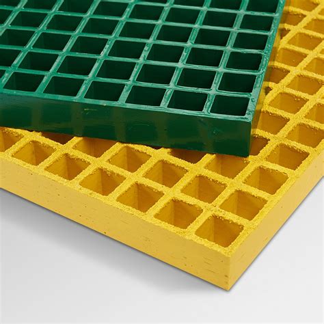 Fiberglass Plastic Floor Gridfloor Grating With Grit