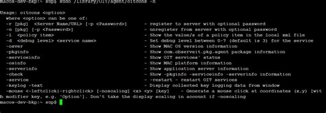 Mac Agent Components