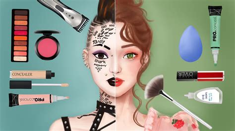 Makeup Cartoon Game At Wilda Talley Blog