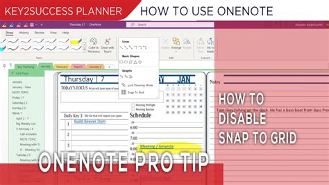 How To Turn Off Snap To Grid In OneNote