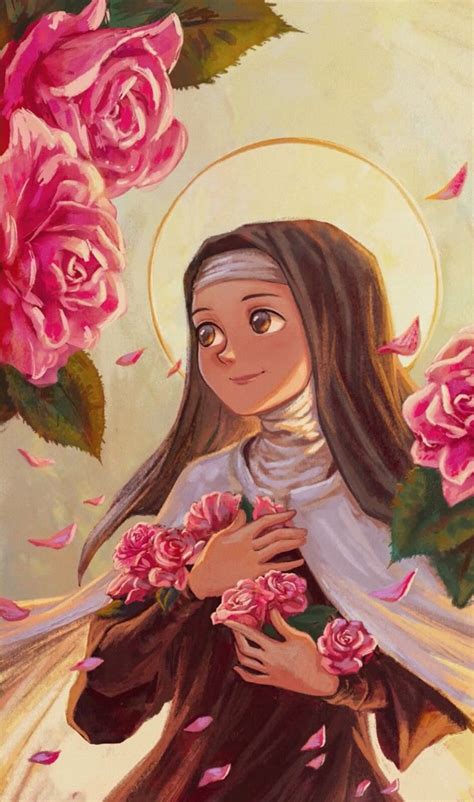 St Therese Of Lisieux Jennifer Beam Imagem Santa Terezinha