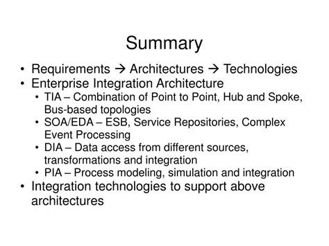 Ppt Week 05 Enterprise Integration Architecture And Technical Integration Architecture