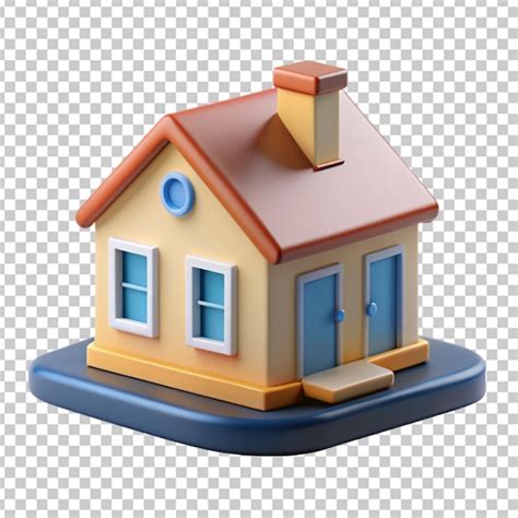 Premium Psd 3d Mini House