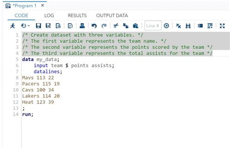 How To Create Comments In Sas With Examples