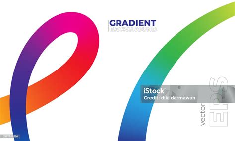 색상 선이 있는 추상적인 축하 배경입니다 곡선 모양 색상 선 그라디언트가 있는 요소를 소용돌이칩니다 무지개 색상의 물결 모양 구불구불한 나선형 리본입니다 3차원 형태에 대한