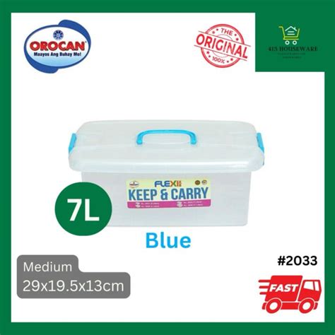 Orocan L Flexibox Keep And Carry Liters Storage Box Utility Tool Box Medicine Kit Orocan