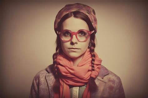 Premium Ai Image Close Up Portrait Of Young Woman In Turban Neural Network Ai Generated