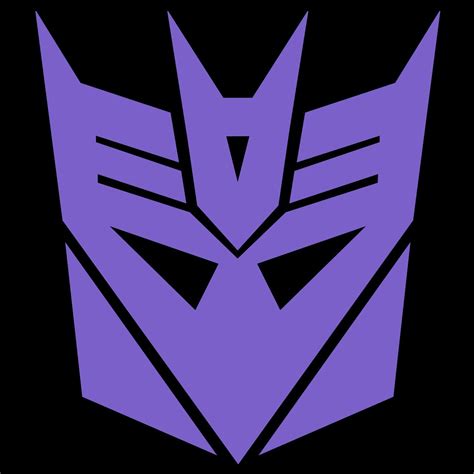 Decepticon Symbol Logo For Transformers Fans