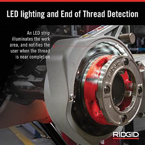 Ridgid 760 Fxp Cordless Power Drive Pipe Threading Machine With 12 R Tool And Case Jumbo